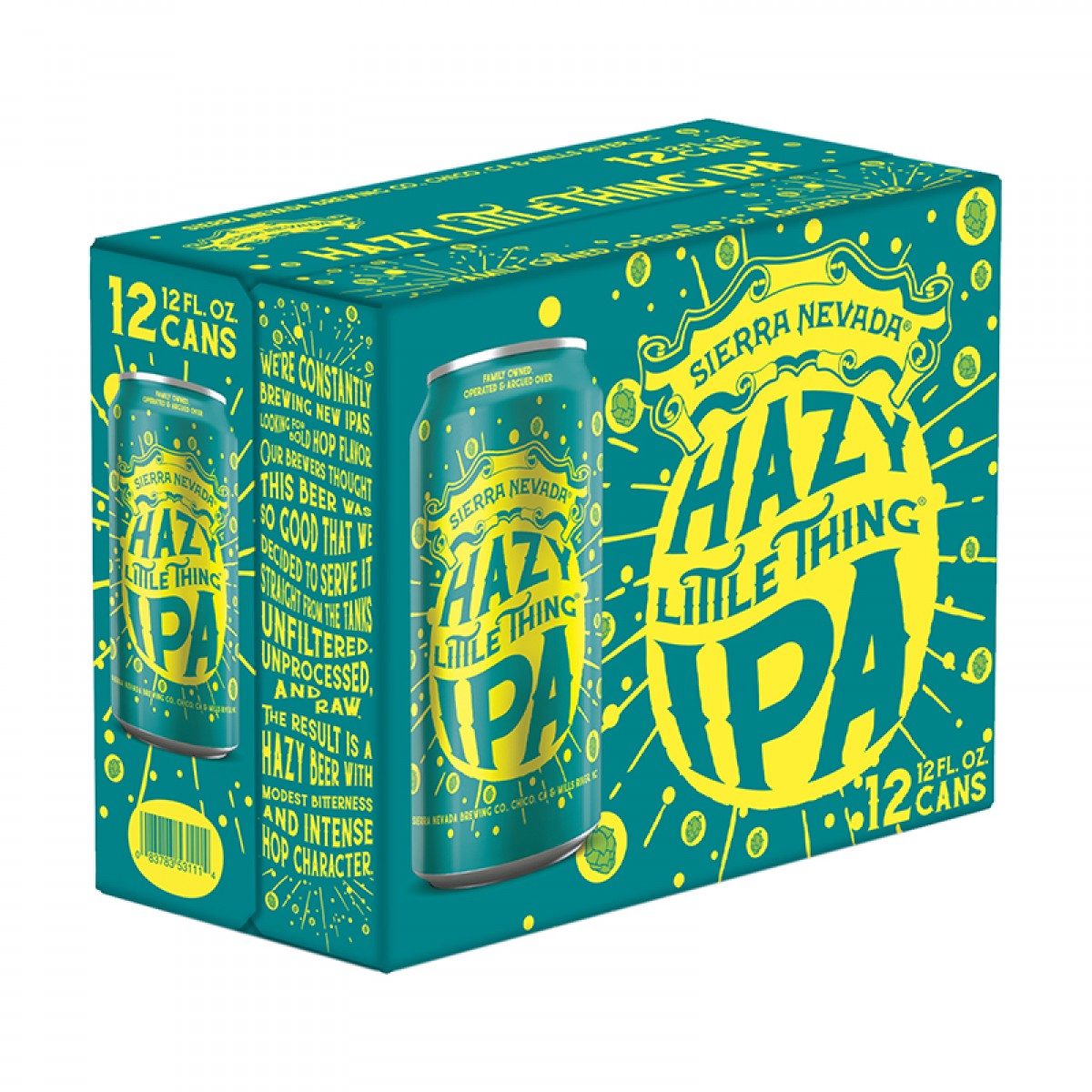 SIERRA NEVADA HAZY IPA 12PK 24/120Z
