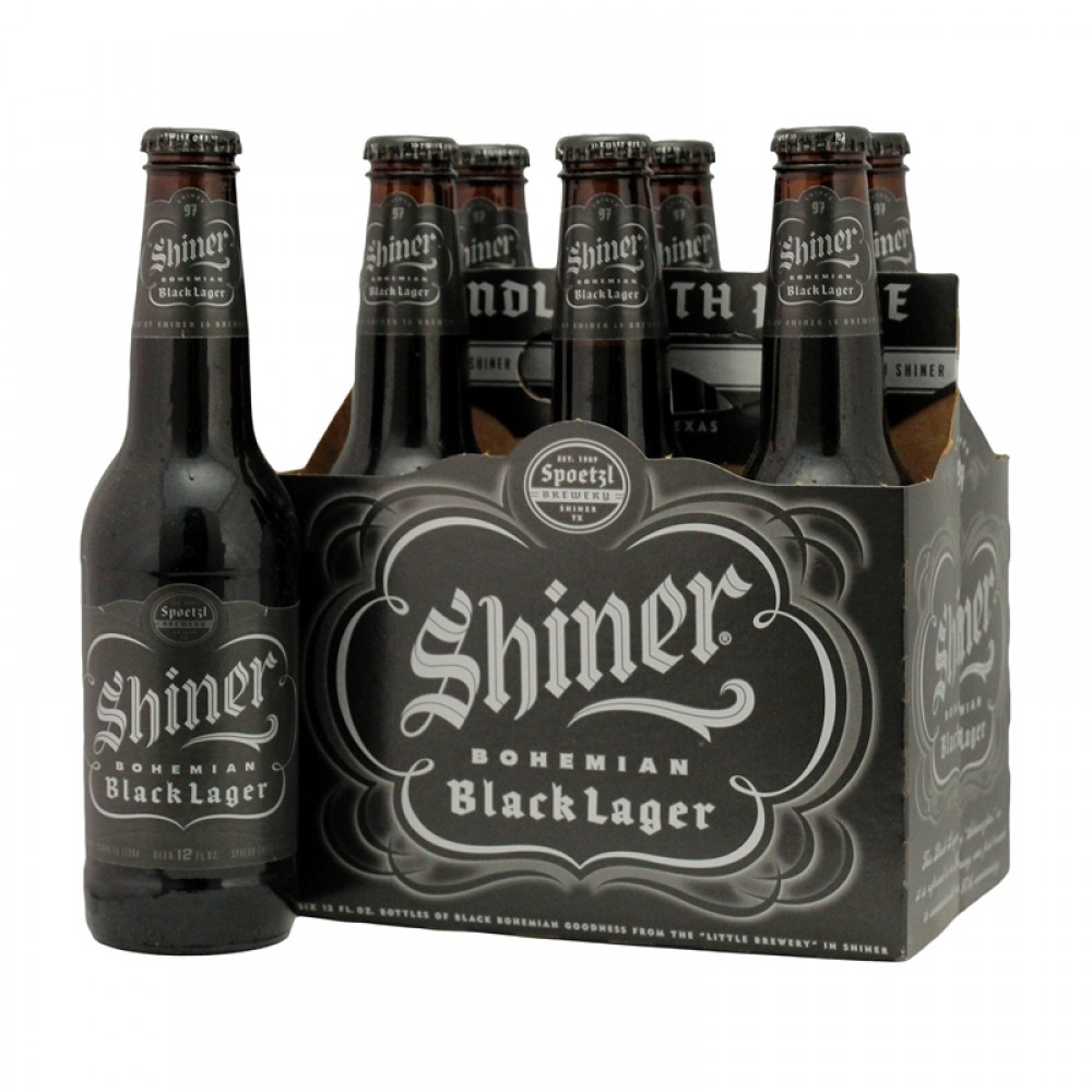 SHINER BLACK LAGER 24/12 OZ