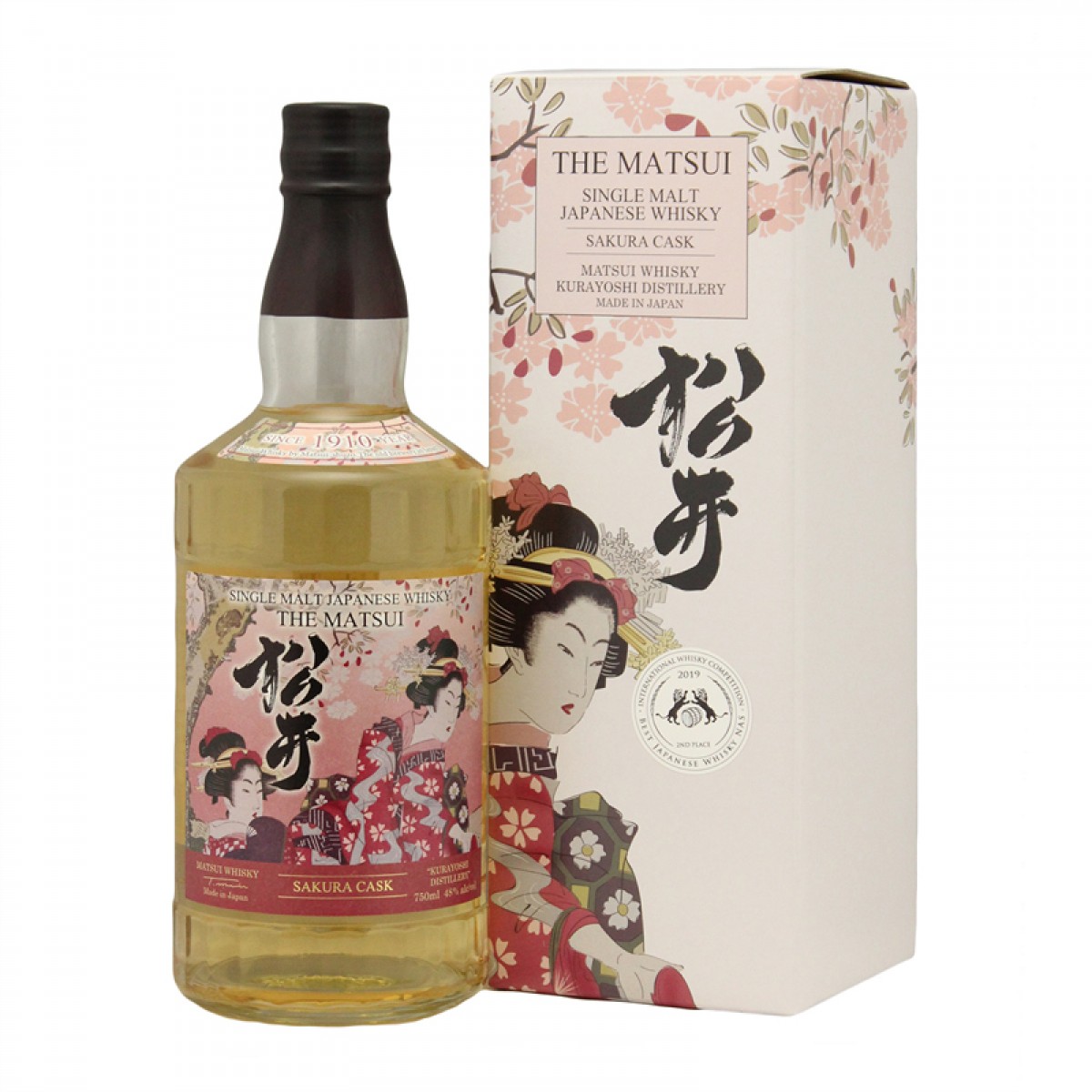 MATSUI SINGLE MALT SAKURA CASK JAP 12/750