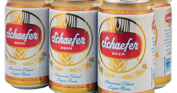 CERVEZA SCHAEFER LATA 6 PAQ_24/10 OZ