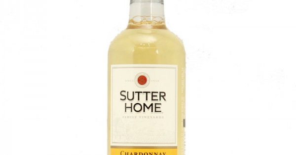 SUTTER HOME CHARDONNAY 24/187 ML