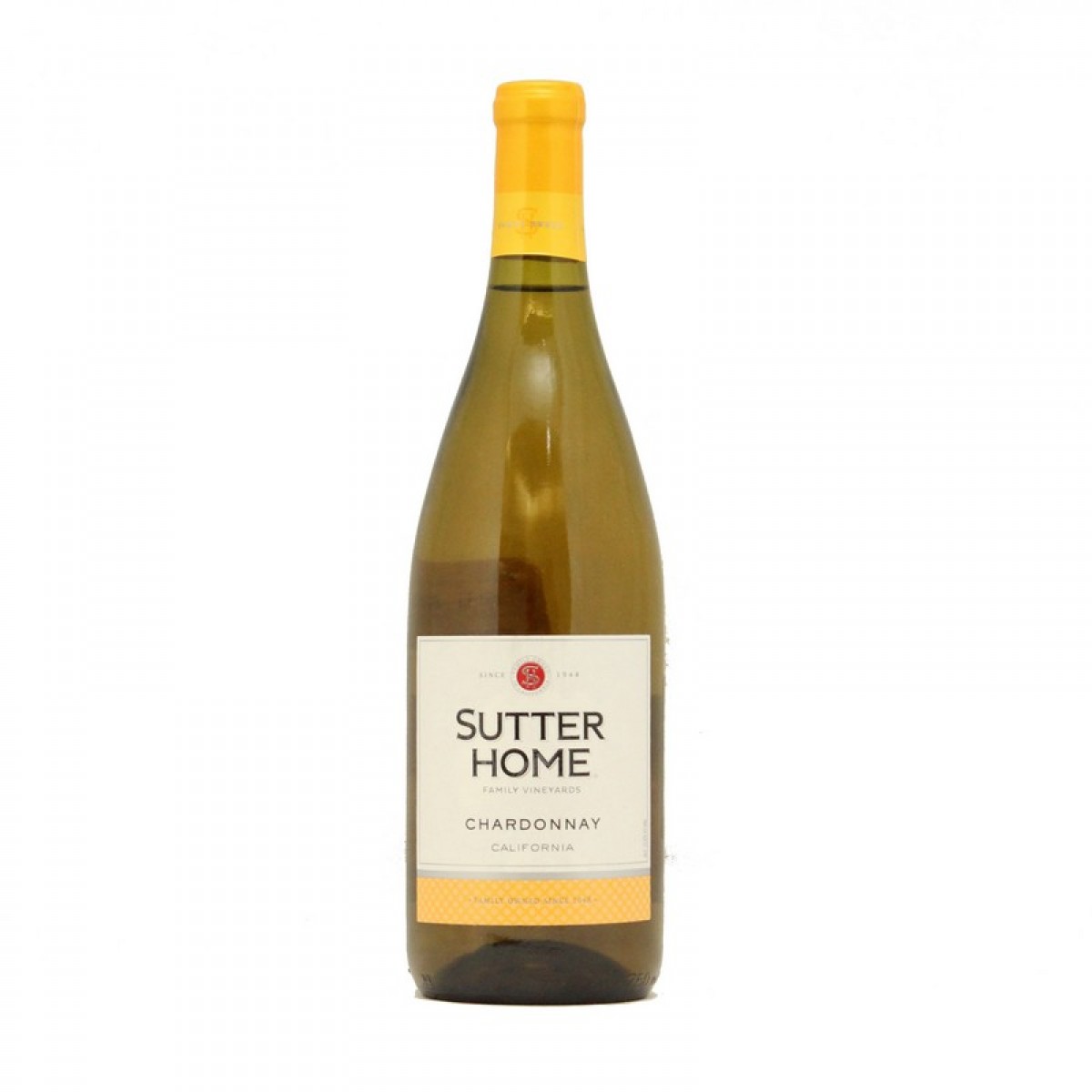 SUTTER HOME CHARDONNAY 12/750 ML