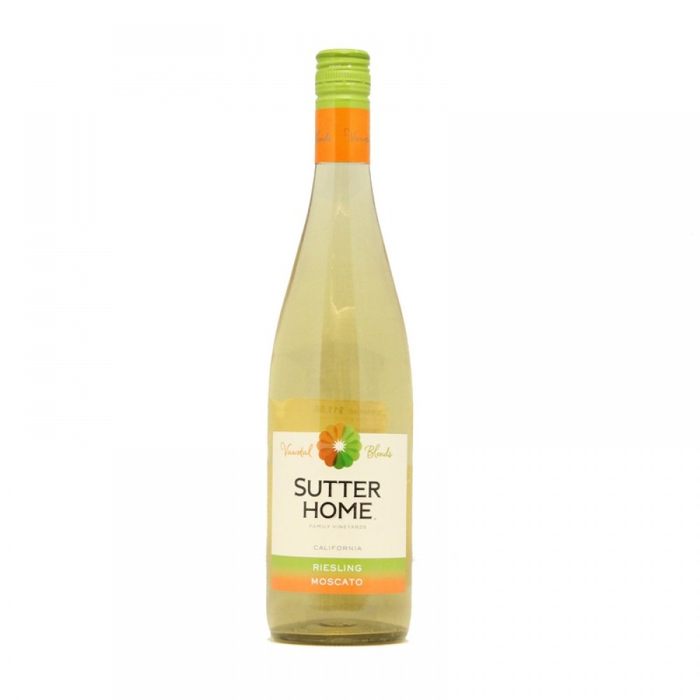 SUTTER HOME MOSCATO RIESLING 12/750