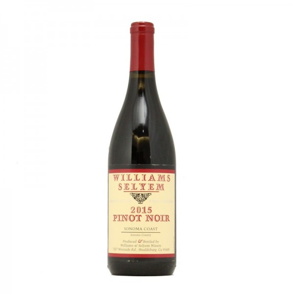 WILLIAM SELYEM SONOMA COAST PINOT NOIR 12/750 ML.