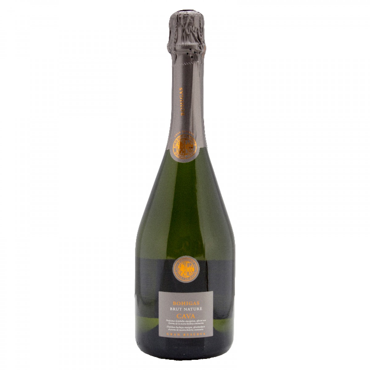 BOHIGAS CAVA BRUT NATURE GRAN RESERVA