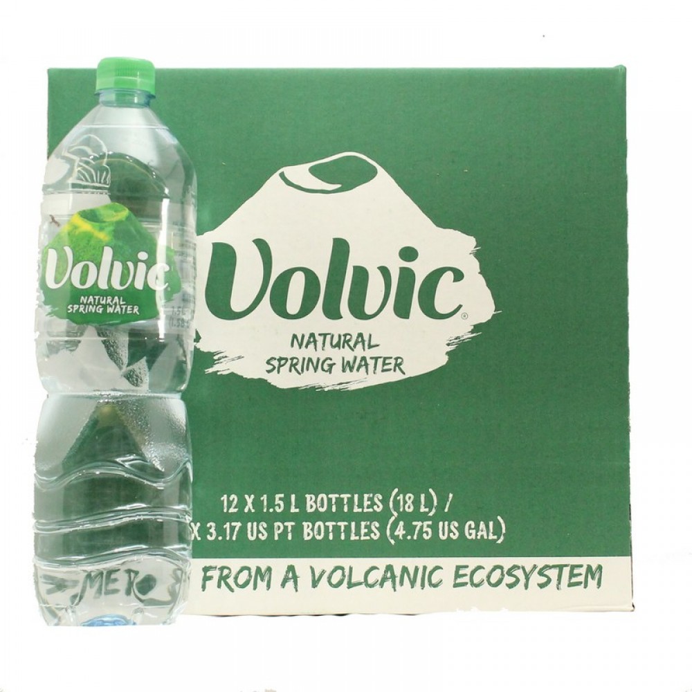 VOLVIC AGUA MINERAL 12/1.5 LT.
