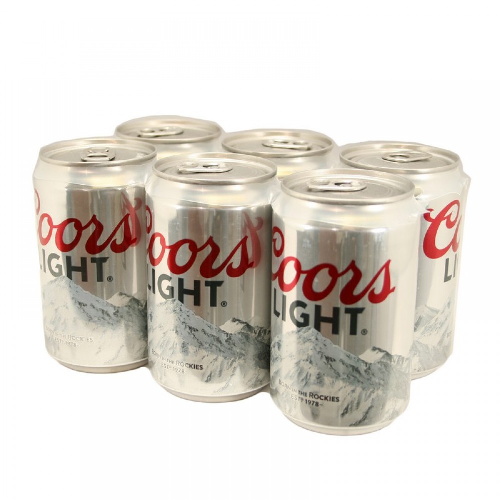 COORS LIGHT 4/6 PK 24/8 OZ