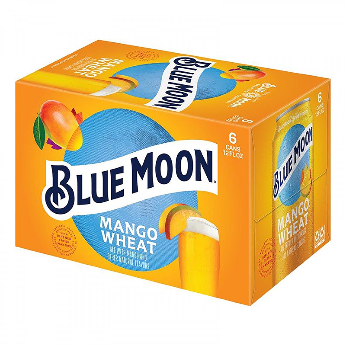 BLUE MOON MANGO WHEAT 6PACK CAN