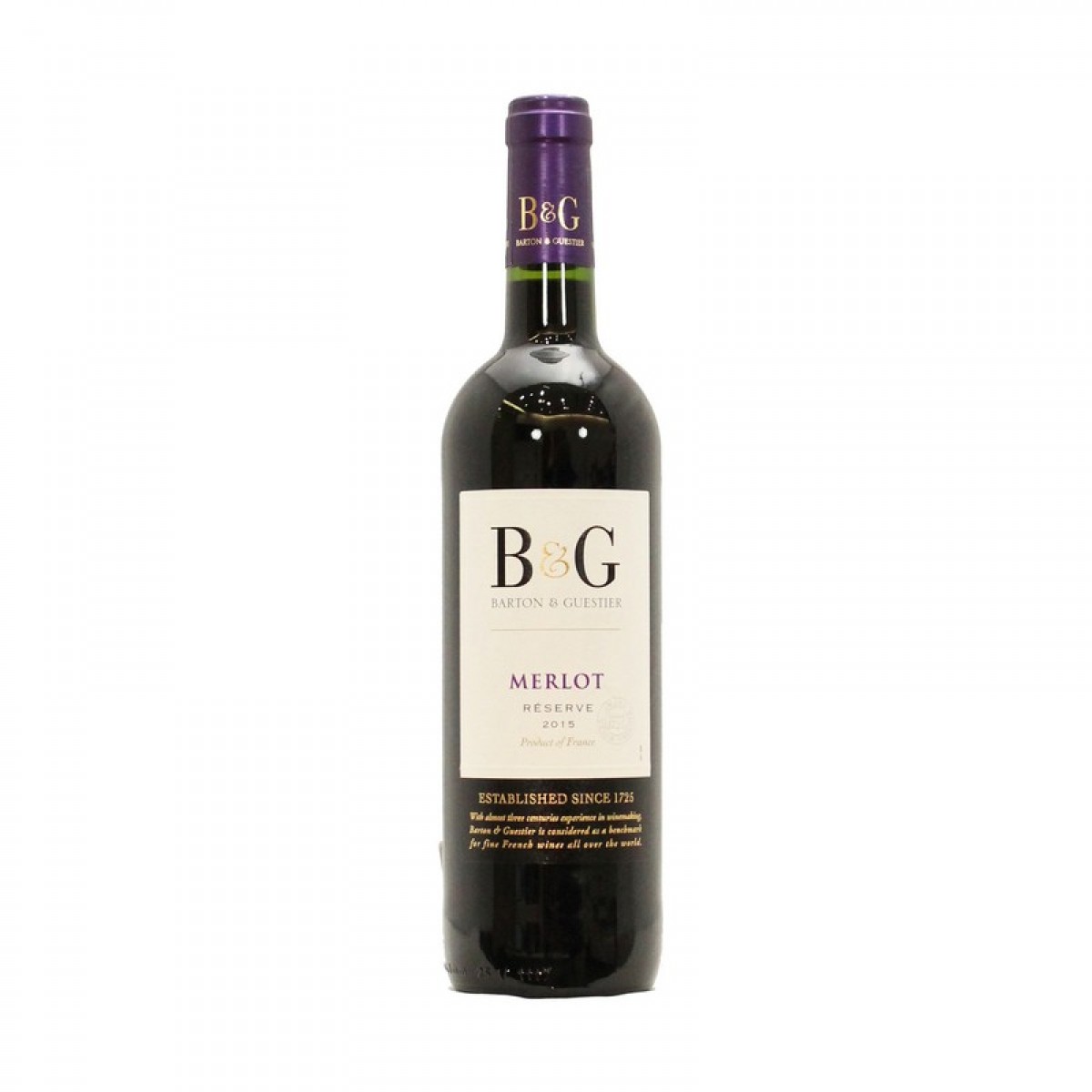 B&G MERLOT 12/750 ML