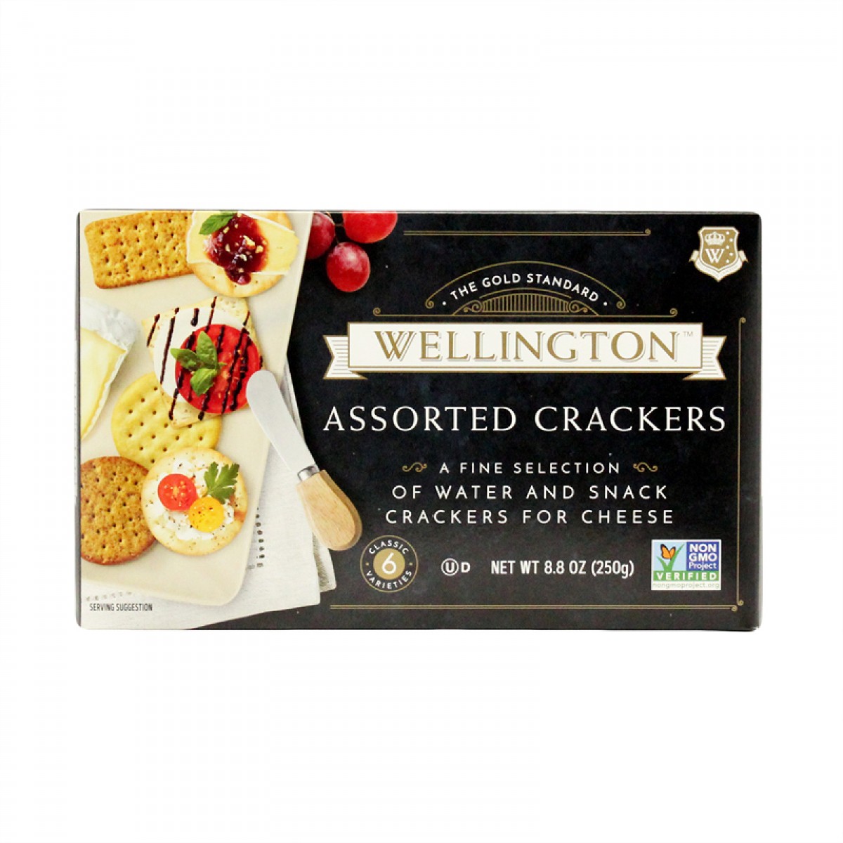 WELLINGTON ASSORTED CRACKERS 12/8.8 OZ